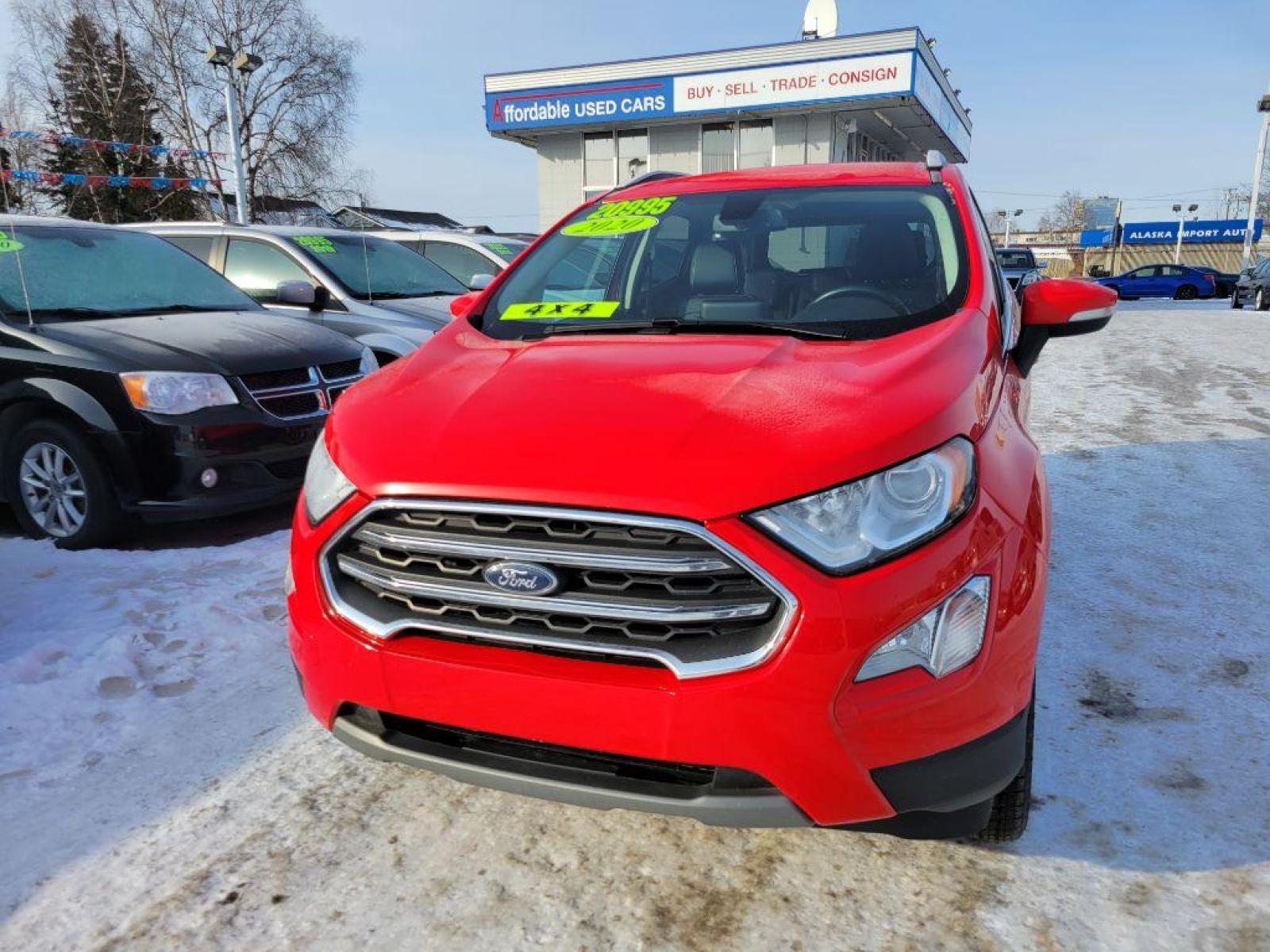 Affordable Used Cars Anchorage - 2020 FORD ECOSPORT 4DR